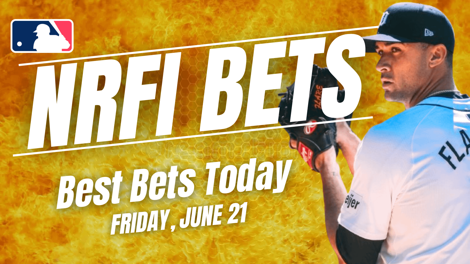 NRFI Bets Today: Best No Run First Inning Picks Friday, June 21